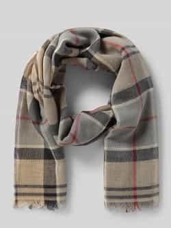 Barbour Schal aus Baumwoll-Leinen-Mix Modell WELTON
