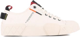 Palladium Unisex Ace City Shell Lo Sneaker, Cream White, 35.5 EU