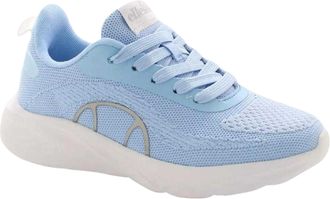 Ellesse Como Logo Sneaker f&uuml;r Damen, Niedrig geschnitten (Himmelblau Gewaschen/Wei&szlig;)
