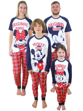 Disney Jungen Schlafanzug Mickey Mouse Mehrfarbig 110