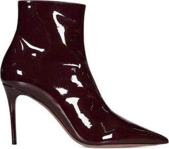 PARIS TEXAS Bottines &agrave; talons - Femme - Chaussures - Rouge - Taille: 38 1/2 EU