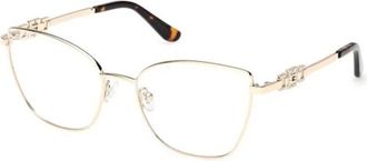 Guess Femme, Accessoires, Jaune, Taille: 55 MM Cat Eye Frame