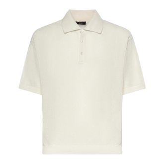 Herno Homme, Tops, Beige, Taille: L Polo en coton frais