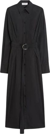 Sportmax Femme, Robes, Noir, Taille: 34 FR Ronki Shirt Dress