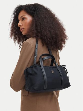 Tommy Hilfiger Handtasche Th Soft Nylon Crossover AW0AW18993 Dunkelblau