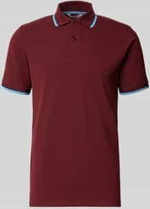 Selected Slim Fit Poloshirt aus Baumwoll-Mix Modell ATLAS