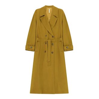 Imperial Femme, Manteaux, Vert, Taille: 36 FR Cappotto