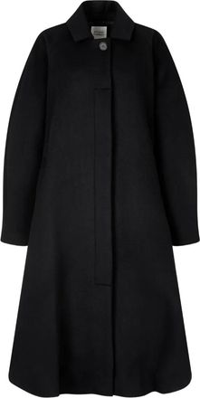 TOMBOY ruffled coat - Schwarz