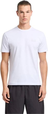 Emporio Armani Homme, Tops, Blanc, Taille: XL T-Shirt Core Identity en Coton Pima Emporio Armani