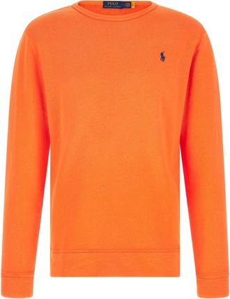 Polo Ralph Lauren Homme, Sweatshirts et sweats &agrave; capuche, Orange, Taille: M Loopback Fleece SweaT-shirt
