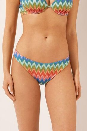 Calzedonia Bikinihose Elegant Chevron Multifarben