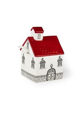 Excelsa Innsbruck Zuckerdose mit L&ouml;ffel, Fassungsverm&ouml;gen 150 ml, Keramik