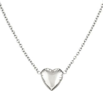Copenhagen Halskette - Edelstahl Halskette - Balloon Hearts - Gr. unisize - in Silber - für Damen