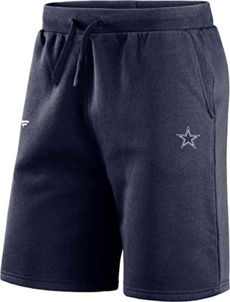 Fanatics NFL Dallas Cowboys Primary Logo Fleece Short Couleur Bleu, bleu, XL