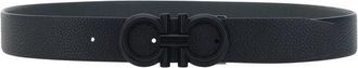 Ferragamo Gancini Belt - Black