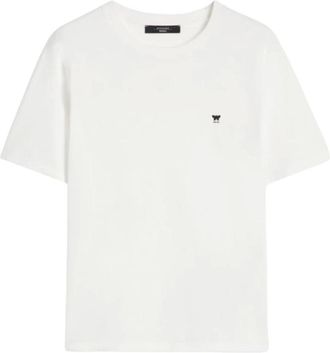 Max Mara Femme, Tops, Blanc, Taille: 42 FR Wkdvenaco T-shirt
