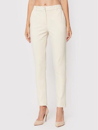 Guess Stoffhose Zoe W2YB01 K8RN0 Beige Regular Fit