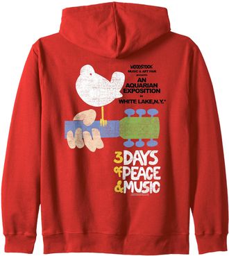 Woodstock Chimes Woodstock 3 Days of Peace Kapuzenjacke