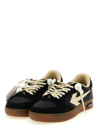 Off-white Womens Black Nylon Athletic Sneakers