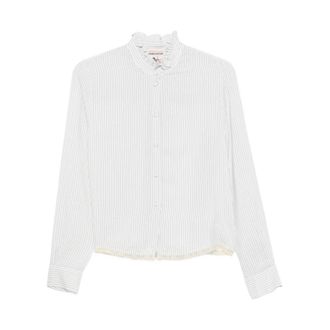 Semicouture Heidi Rg120 - - Blouses & Shirts - Damen - Wei&szlig; - M