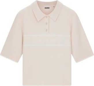 Guess Polo c&ocirc;tel&eacute; manches courtes &agrave; logo