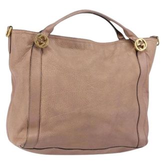 Gucci Sac bandouli&egrave;re vintage Pre-owned - Femme - Pre-owned - Rose - Taille: ONE Size