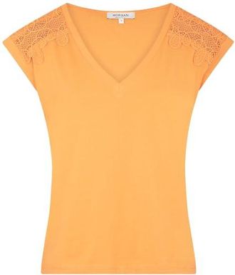 Morgan Femme T Shirt Mix Dentelle 241-DECI/MANGUE/XS