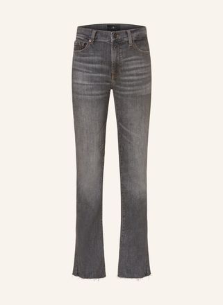 7 For All Mankind Bootcut Jeans Rocker grau