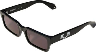 Off-white unisex, Accessoires, Noir, Taille: 55 MM Huntington Lunettes de soleil