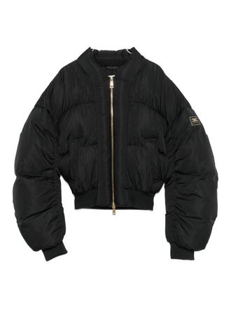 Elisabetta Franchi Daunenjacke - Schwarz