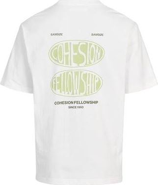 Sams&oslash;e & Sams&oslash;e T-shirt imprim&eacute; en coton organique