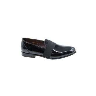 Green George Schwarze flache Schuhe f&uuml;r M&auml;nner - - Shoes - Herren - Schwarzk - 42 EU