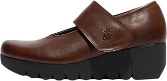 FLY London Femme VARI188FLY Uniform Dress Shoe, Marron, 38 EU