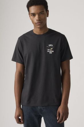 Levi's Relaxed Fit T-Shirt mit Grafik - Herren - Schwarz / Schwarz
