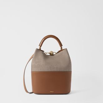 Furla Sfera Beuteltasche S Cognac H Braun Damen