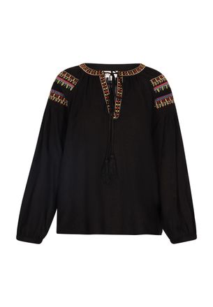 Usha Bluse Damen schwarz