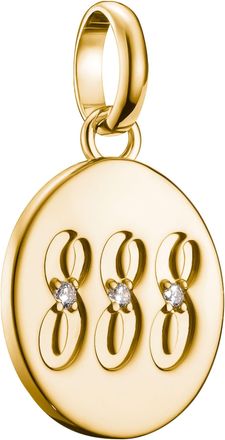 Thomas Sabo Anh&auml;nger Engelzahl 888 mit Steinen
