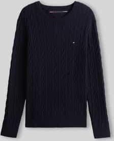 Tommy Hilfiger Regular Fit Pullover aus reiner Baumwolle