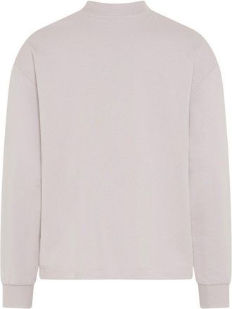 HUGO BOSS Sweatshirt Nedro Rundhalsausschnitt, Regular Fit, Logo-Patch