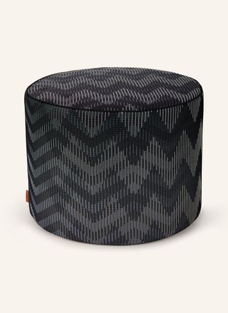 Missoni Missoni Home Pouf Dinamico schwarz