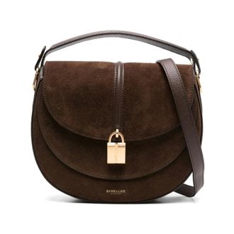 DeMellier Femme, Sacs, Brun, Taille: ONE Size Sac Bandouli&egrave;re Marron