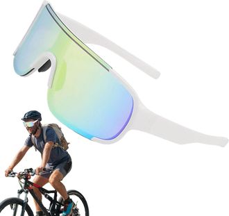 Generico Fahrradbrille, ultraleichte Sonnenbrille f&uuml;r Laufen und Sport, wiederverwendbar, Sonnenschutz, stilvolles Zubeh&ouml;r f&uuml;r Outdoor-Aktivit&auml;ten und den t&auml;gl