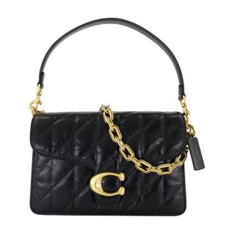 Coach Womens Tabby Shoulder Bag Black Cowhide