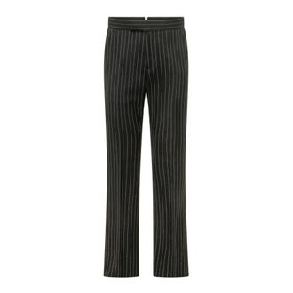 Tom Ford Stripe Straight Pant - - Trousers - Herren - Schwarzk - XL
