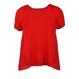 Meimeij Blusa in maglia - - Knitwear - Damen - Rot - 2XS