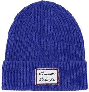 Maison Labiche Bonnet c&ocirc;tel&eacute; Hutinel en laine m&eacute;lang&eacute;e