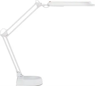 Maul Lampe de bureau m&eacute;tal / plastique blanc - 8203602