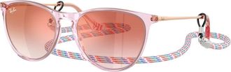 Ray-Ban unisex, Accessoires, Orange, Taille: 50 MM Junior Erika Lunettes de soleil