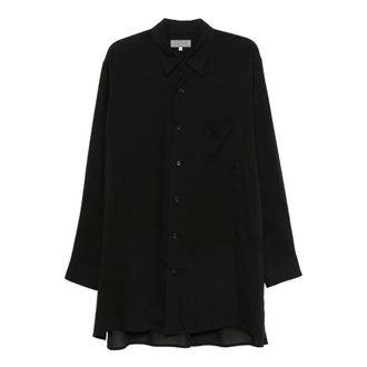 Yohji Yamamoto Herren, Shirts, Schwarzk, XLGr&ouml;&szlig;e