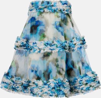 Zimmermann Robe Alchemy en soie &agrave; fleurs